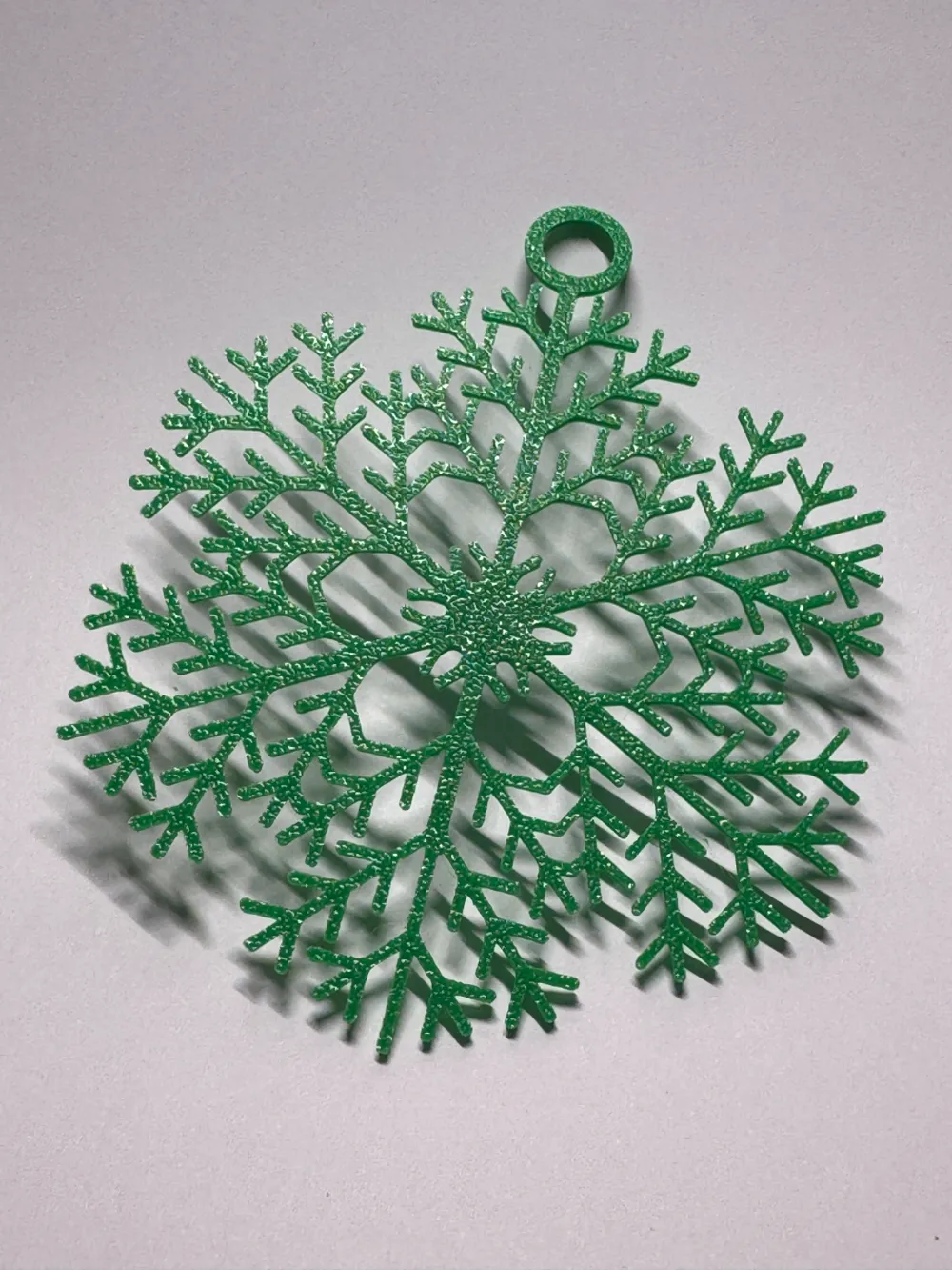 The snowflake decoration. Six-pointed snowflake by bar3de - MakerWorld