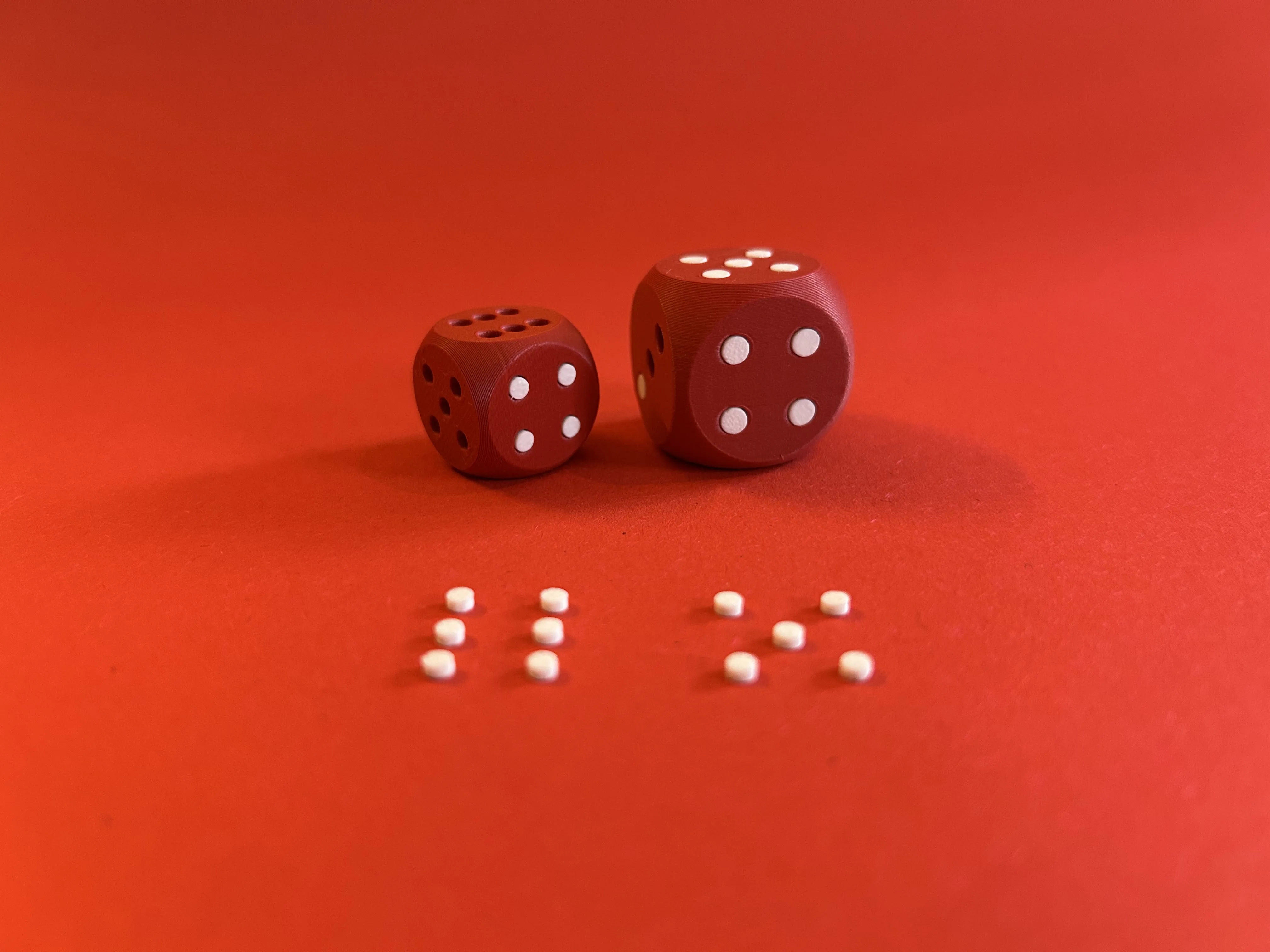 Dice Maker - Parametric Dice (non-AMS) - Free 3D Print Model - MakerWorld