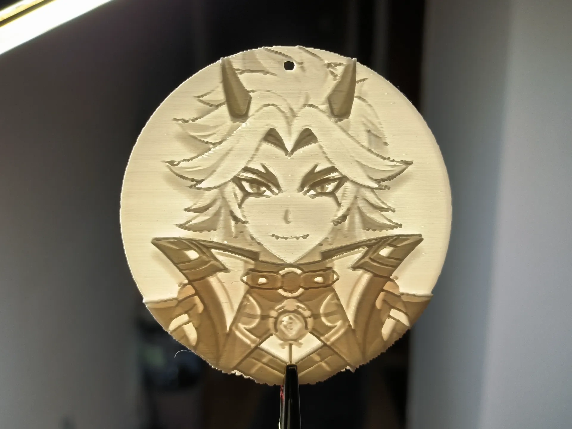 Genshin Impact - Arataki Itto ID Photo Lithophane Keychain by user ...