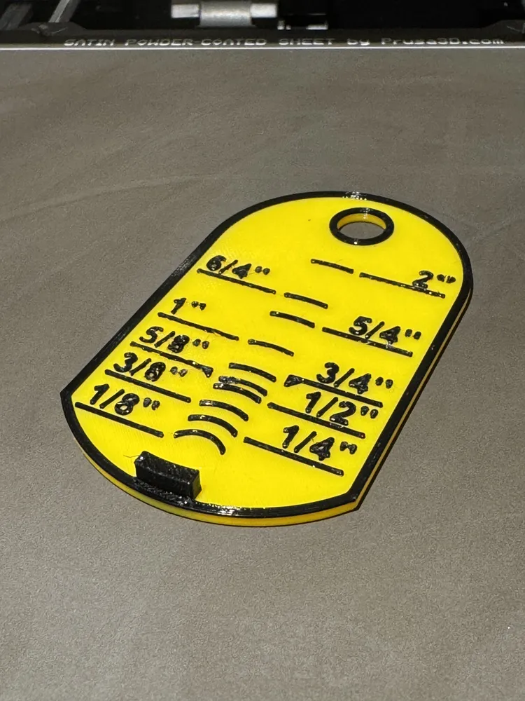 Pipe thread measure tool by Martin - MakerWorld