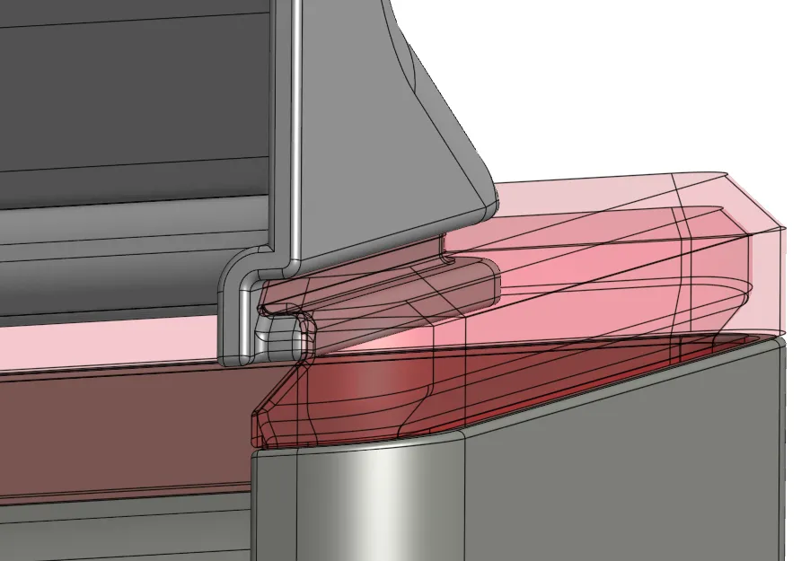 Poop Chute Bin Cat Defender - X1C P1S P1P P2S - Free 3D Print Model ...
