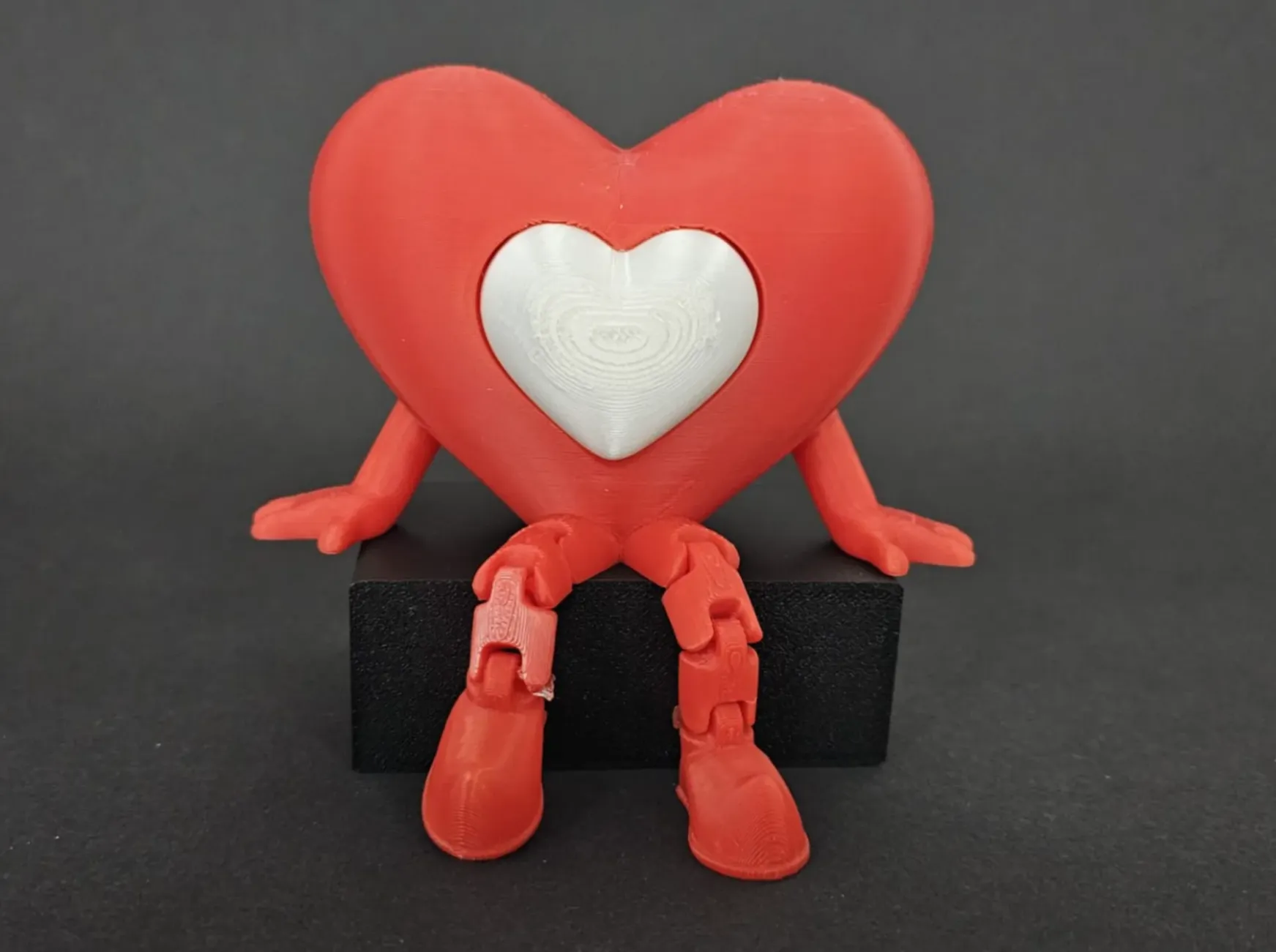 Articulated Heart - Plump Smooth - Valentine's Day by Ireality ...