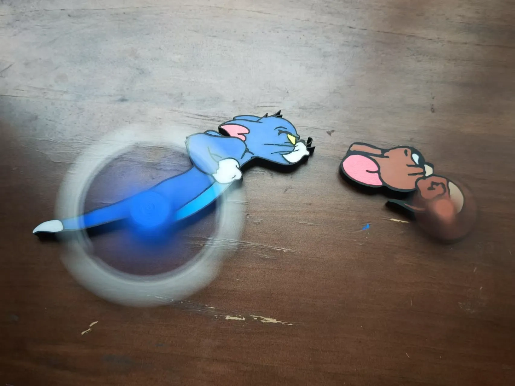 Multicolor Tom and Jerry Gyro Fidget Toy by 林嘉驹 MakerWorld: Download ...