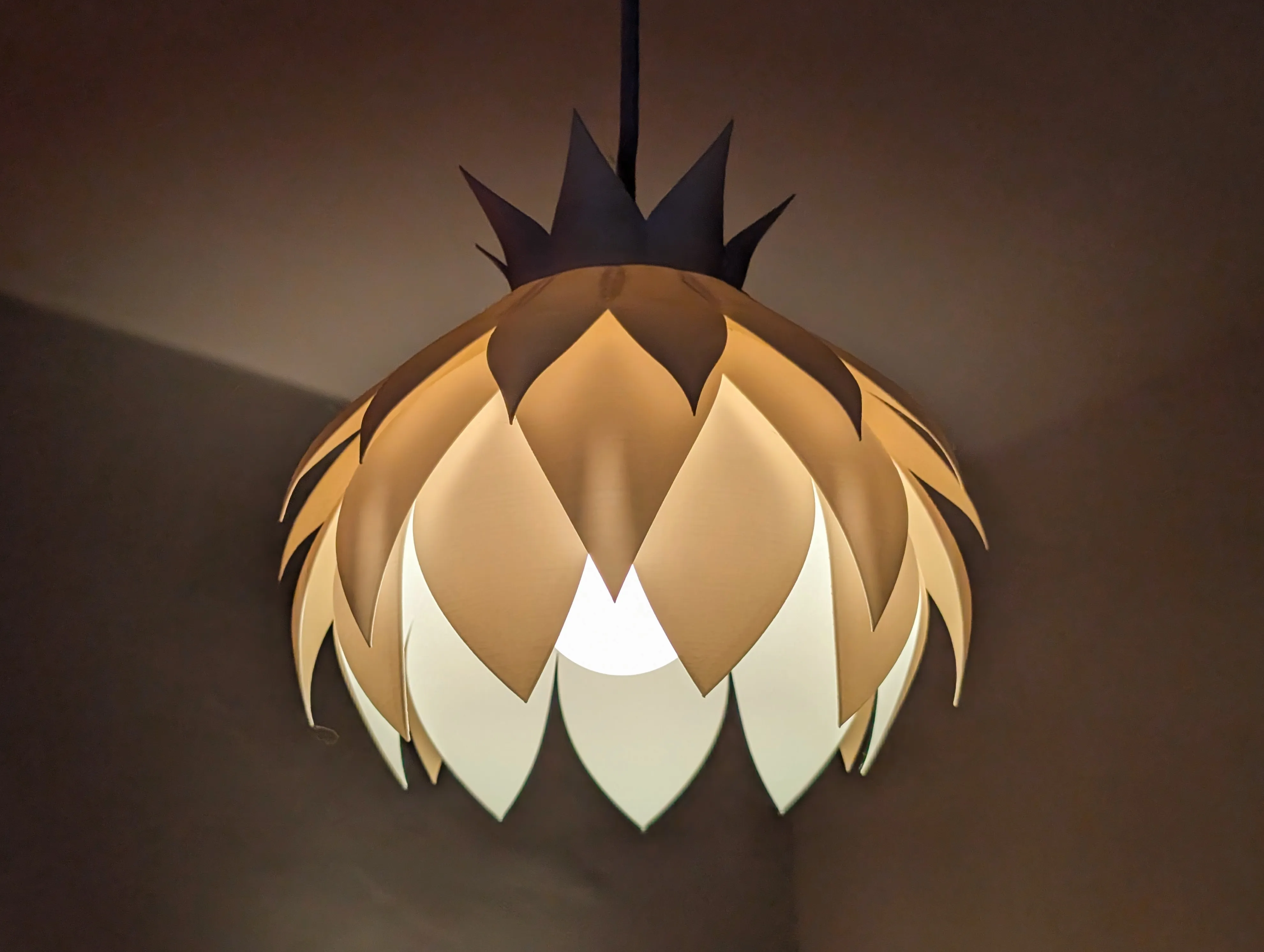 Florahedron V2 - Fully 3D Printable Lamp by Modular Mapping MakerWorld ...
