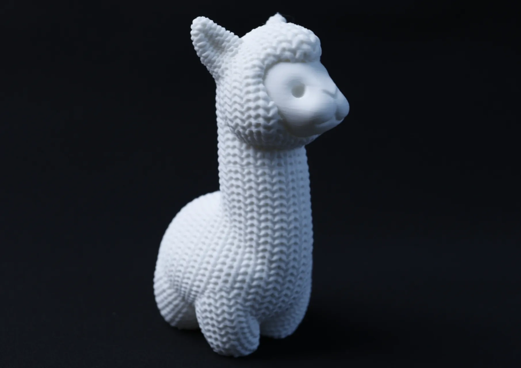 Knitted Cute Alpaca by aotuman（国际） MakerWorld: Download Free 3D Models