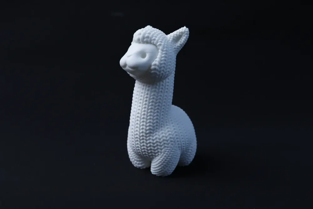 Knitted Cute Alpaca - Free 3D Print Model - MakerWorld