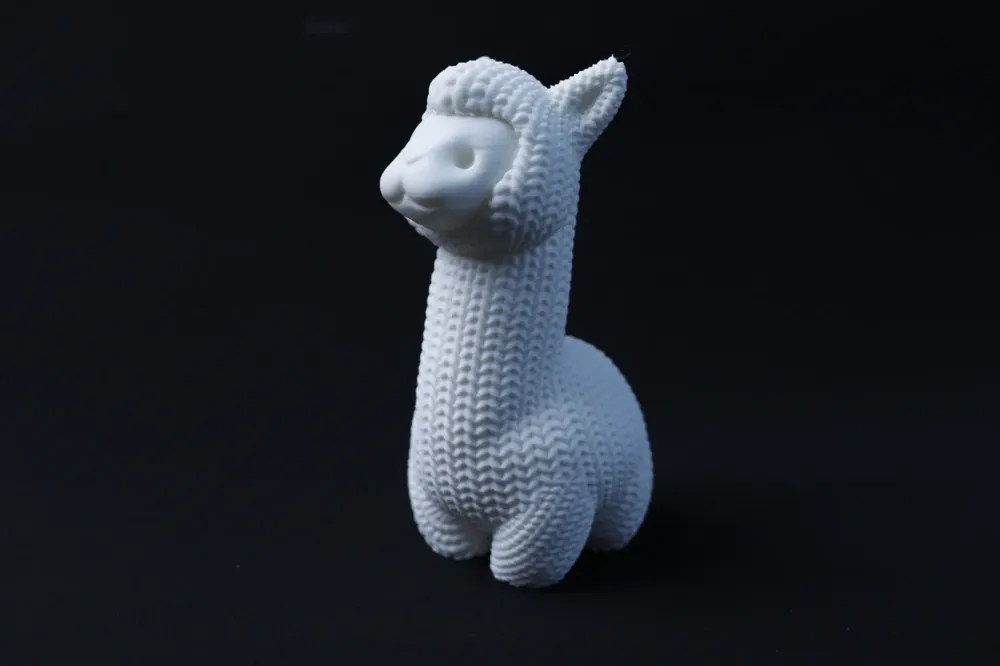 Knitted Cute Alpaca - Free 3D Print Model - MakerWorld