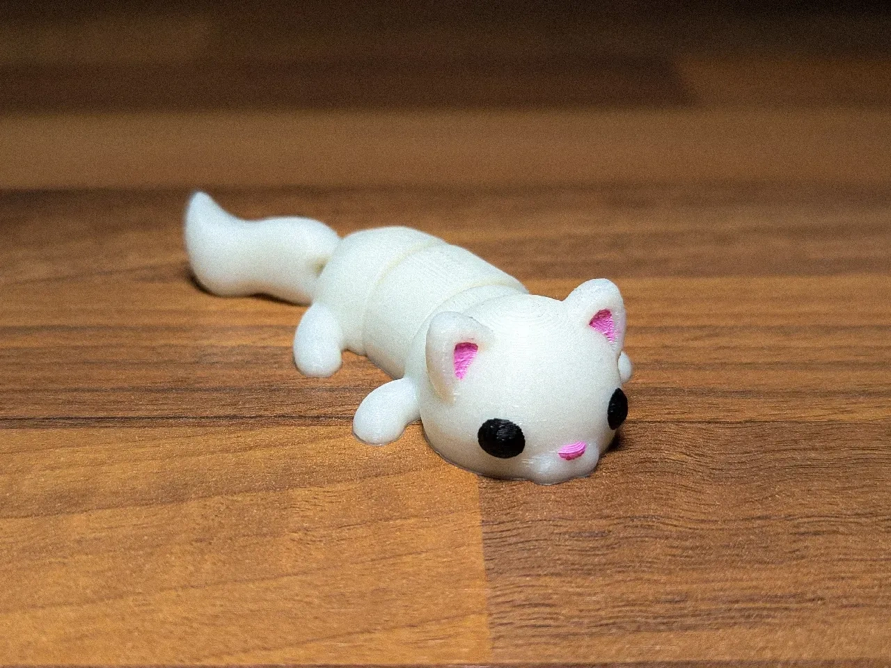 Articulated Hinge Cat Remixed by 随风落叶 - MakerWorld