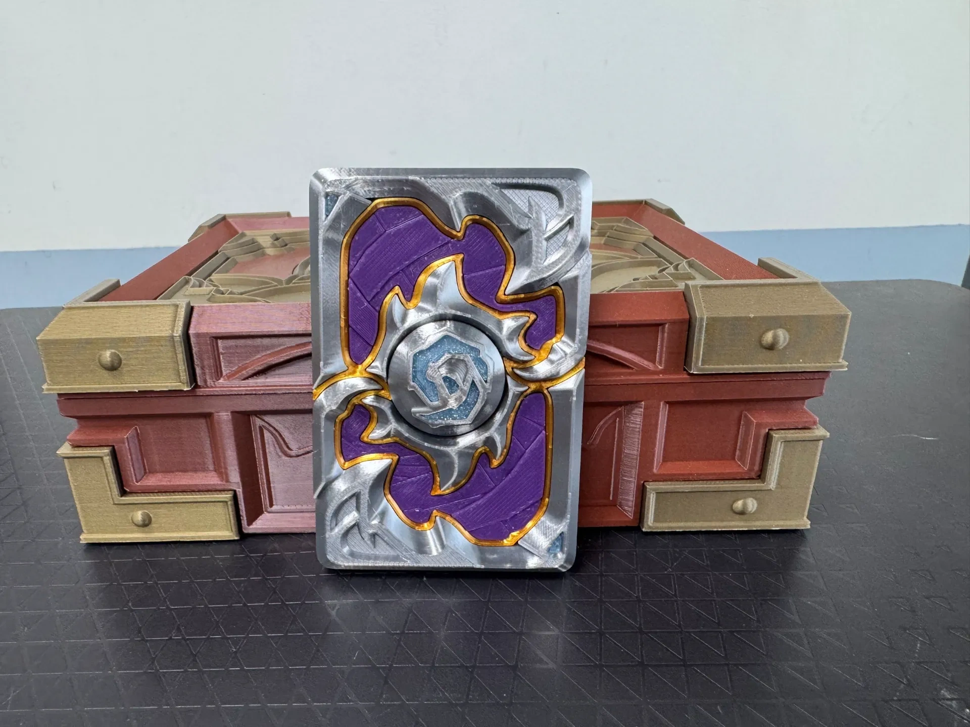 Hearthstone Voidwalker Card Back Fridge Magnet by 艾黎秋叶 - MakerWorld