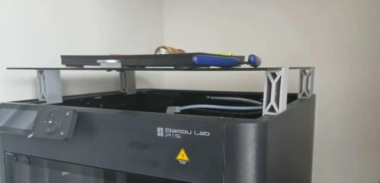 Bambu P1 Series Top Plate Riser by user_2649357152 - MakerWorld