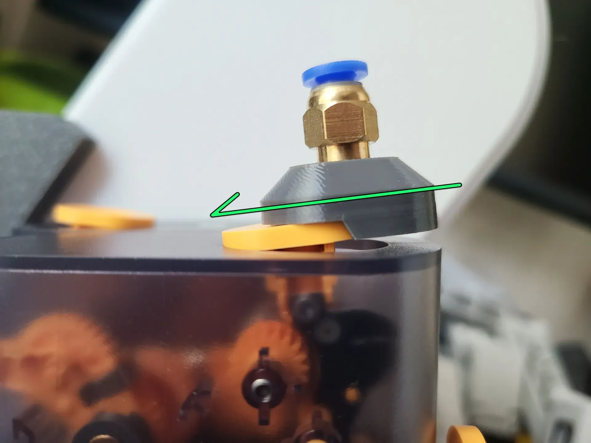 AMS lite PTFE tubing feed protector compatible with PC4-M5, PC4-M6, and PC4-M10 models by a.m ...