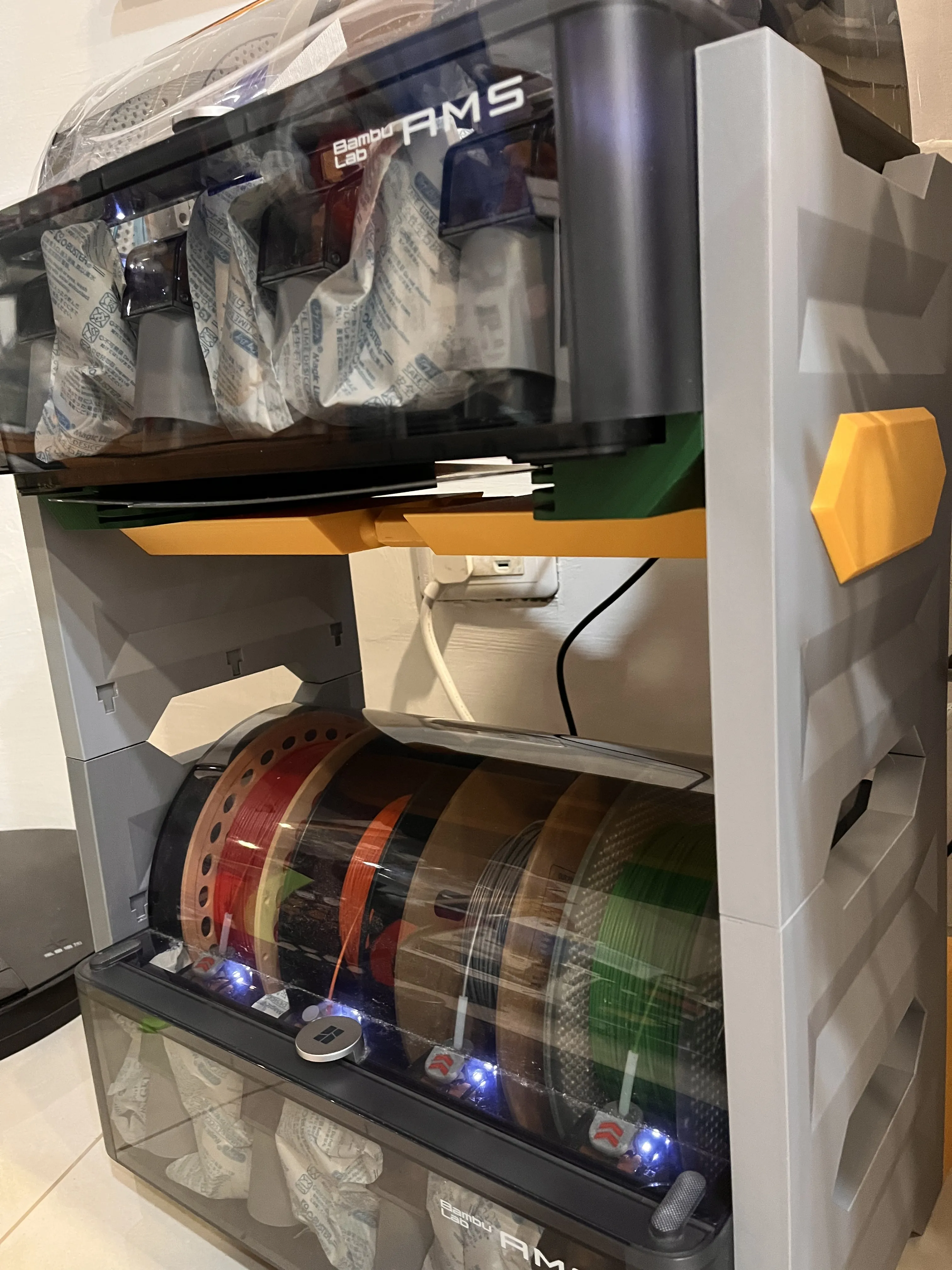 AMS Stacking System - Reinforcement Stabilizer by jerry320320 - MakerWorld