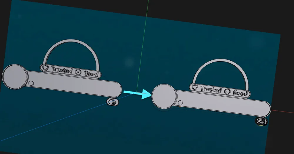 VRchat name plate by Delulu Delilah - MakerWorld