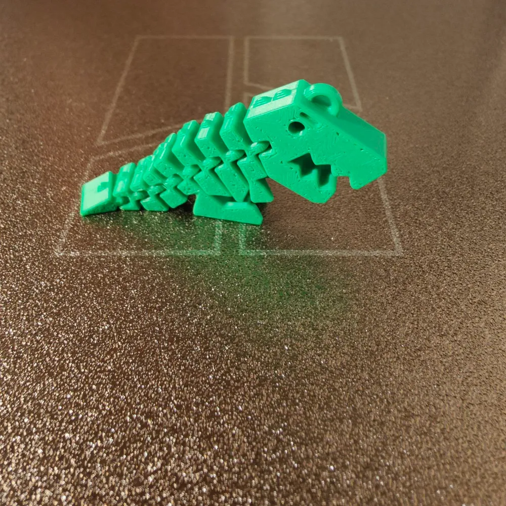 The Flexi Rex - keychain Remixed by GIANO MakerWorld: Download Free 3D ...