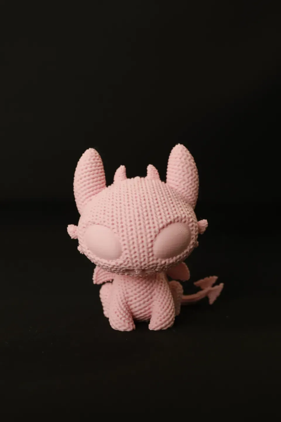 Knitted Toothless model by 像素 - MakerWorld