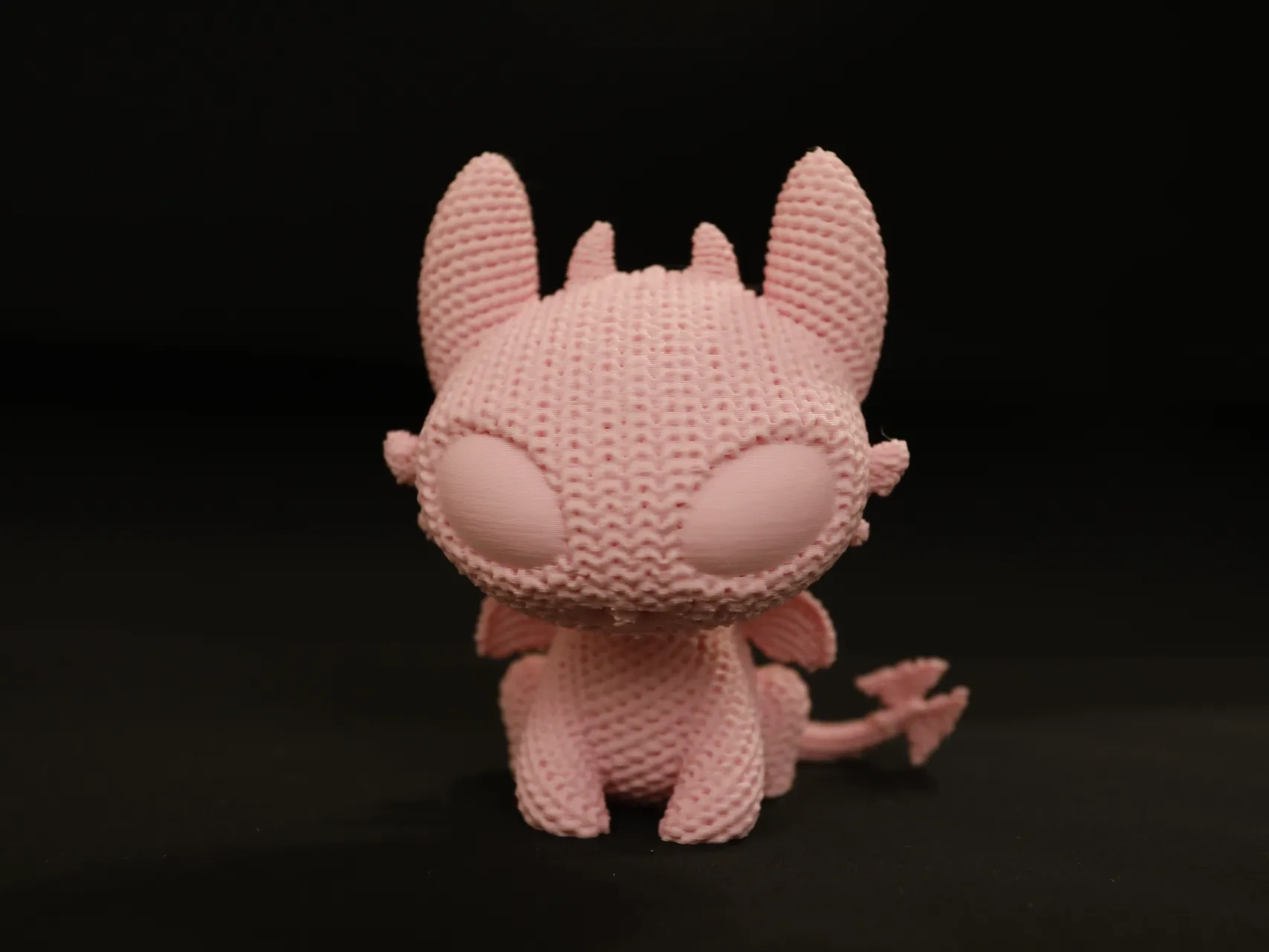 Knitted Toothless model by 像素 - MakerWorld