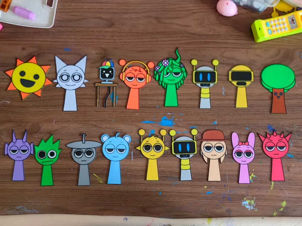 Rhythm Box ESprunki Complete Character Set by Unclee - MakerWorld