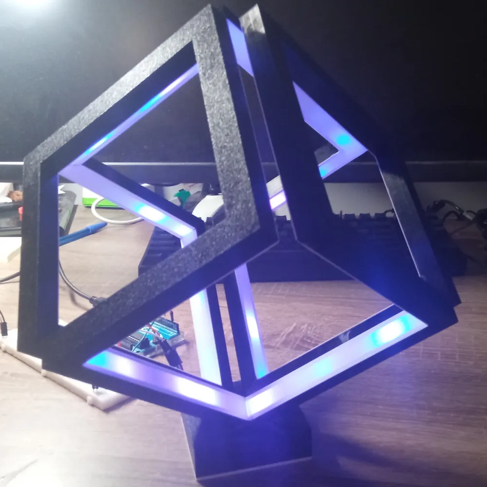 Led Cube | Infinity cube light by mijo11 - MakerWorld