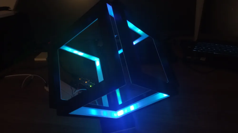 Led Cube | Infinity cube light by mijo11 - MakerWorld
