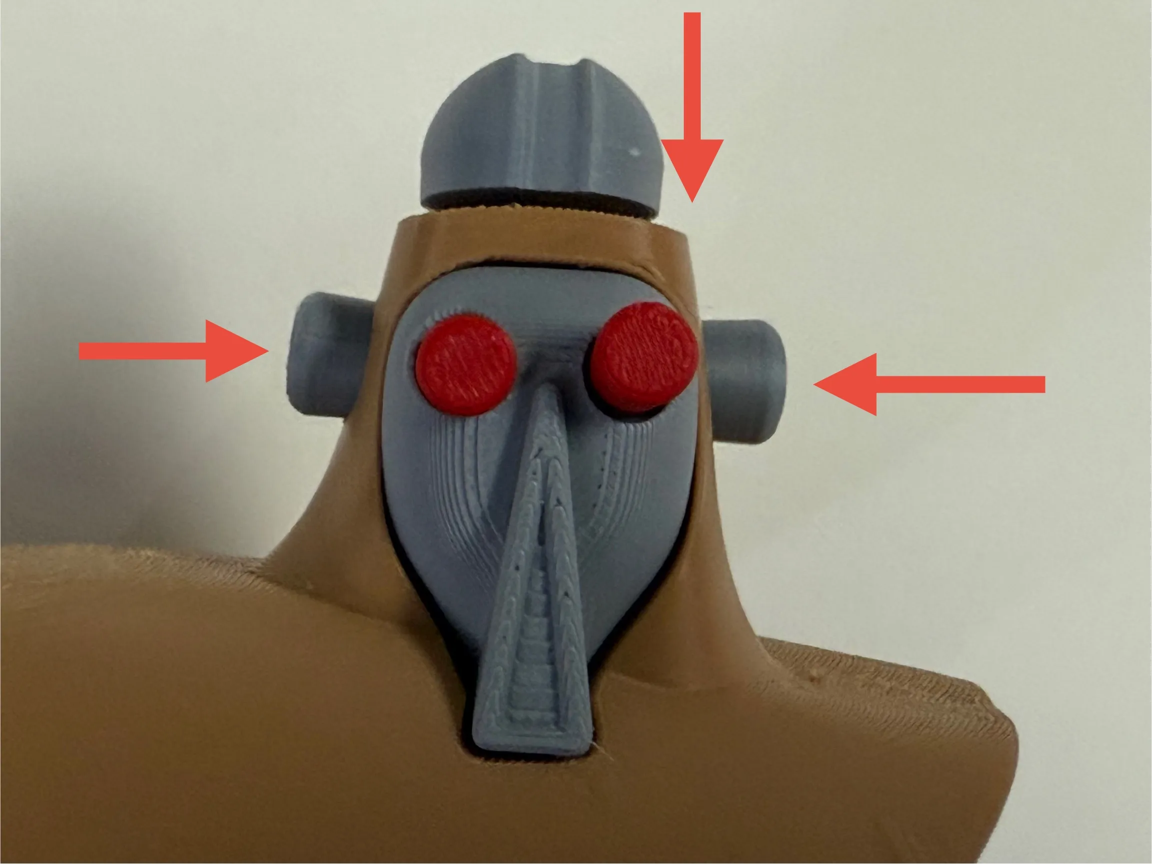 Big Brick Magna Guard Droid 500% no support by The Elemental Brick ...