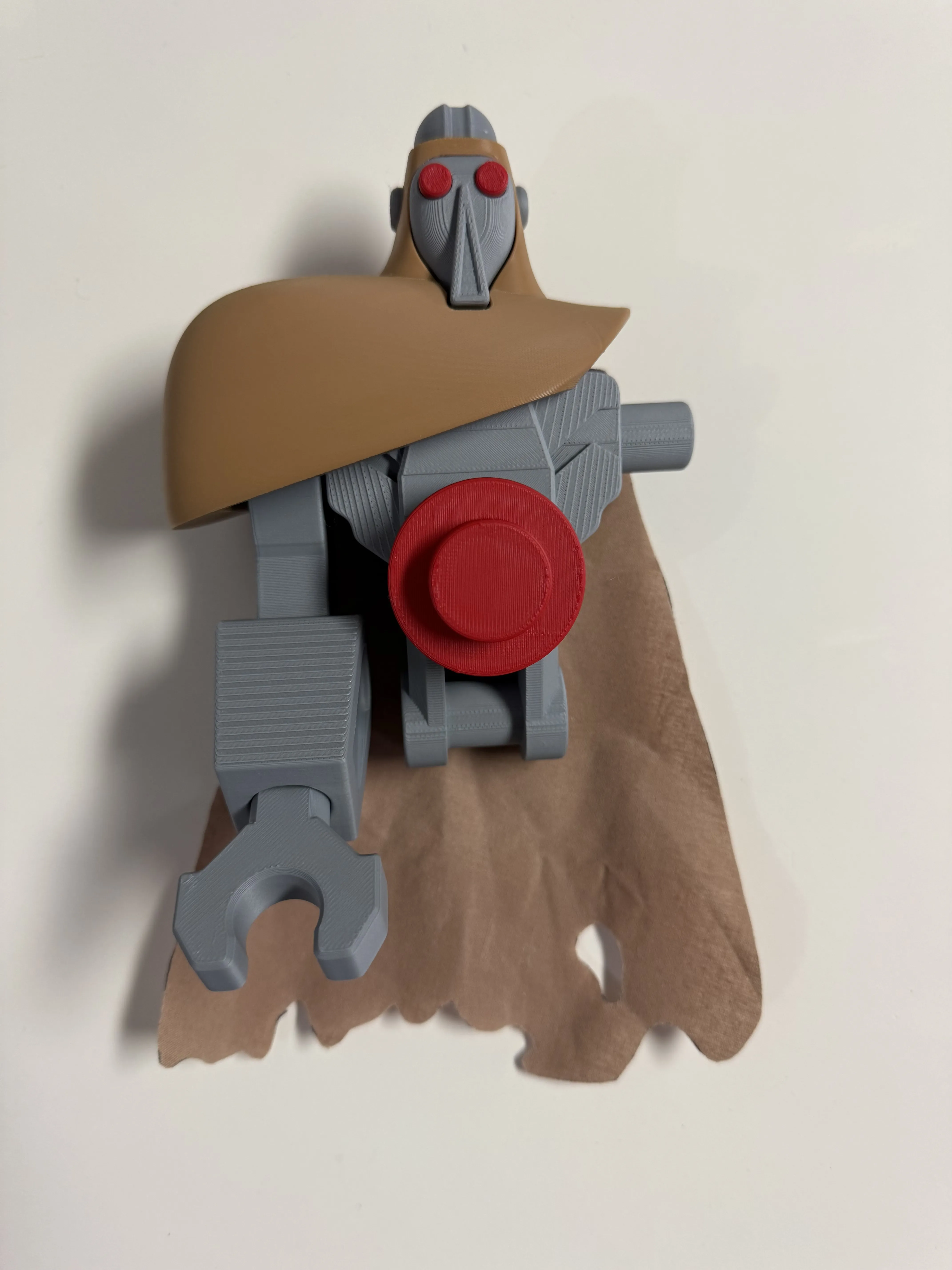 Big Brick Magna Guard Droid 500% no support by The Elemental Brick ...