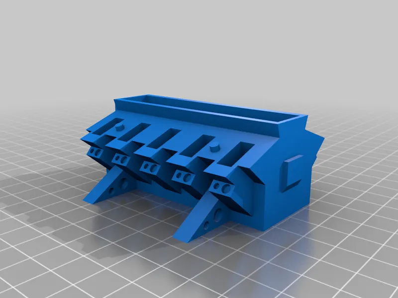 USB Holder – Corvega Atomic V8 Engine Multipart by devilscave - MakerWorld