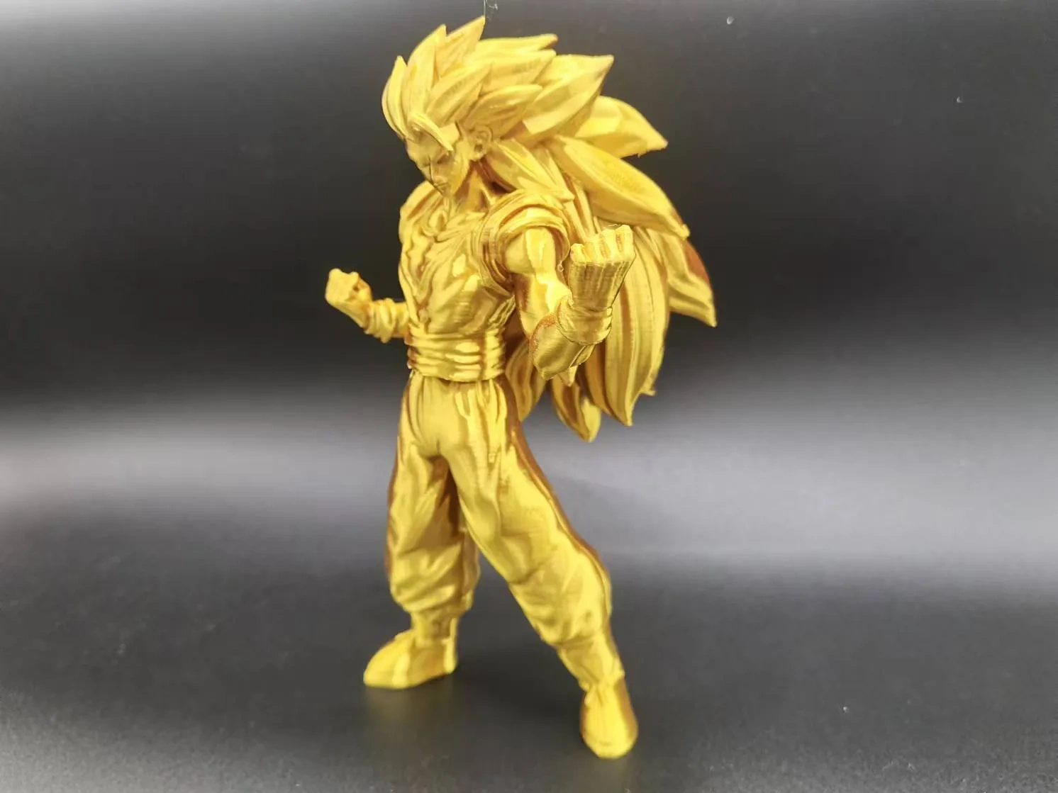 Super Saiyan 3 Goku, Print-in-Place Version Remixed by Jennifer ...