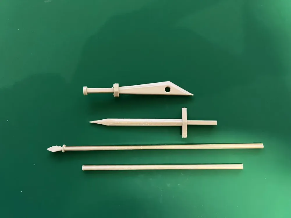 Stickman Cold Weapon Accessories - Swords, Spears, Clubs, and Blades by ...