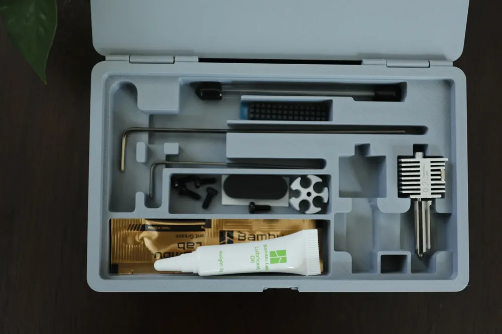 Bambu A1/A1 mini Tool Box V2 (No supports, no hardware needed, hinged ...