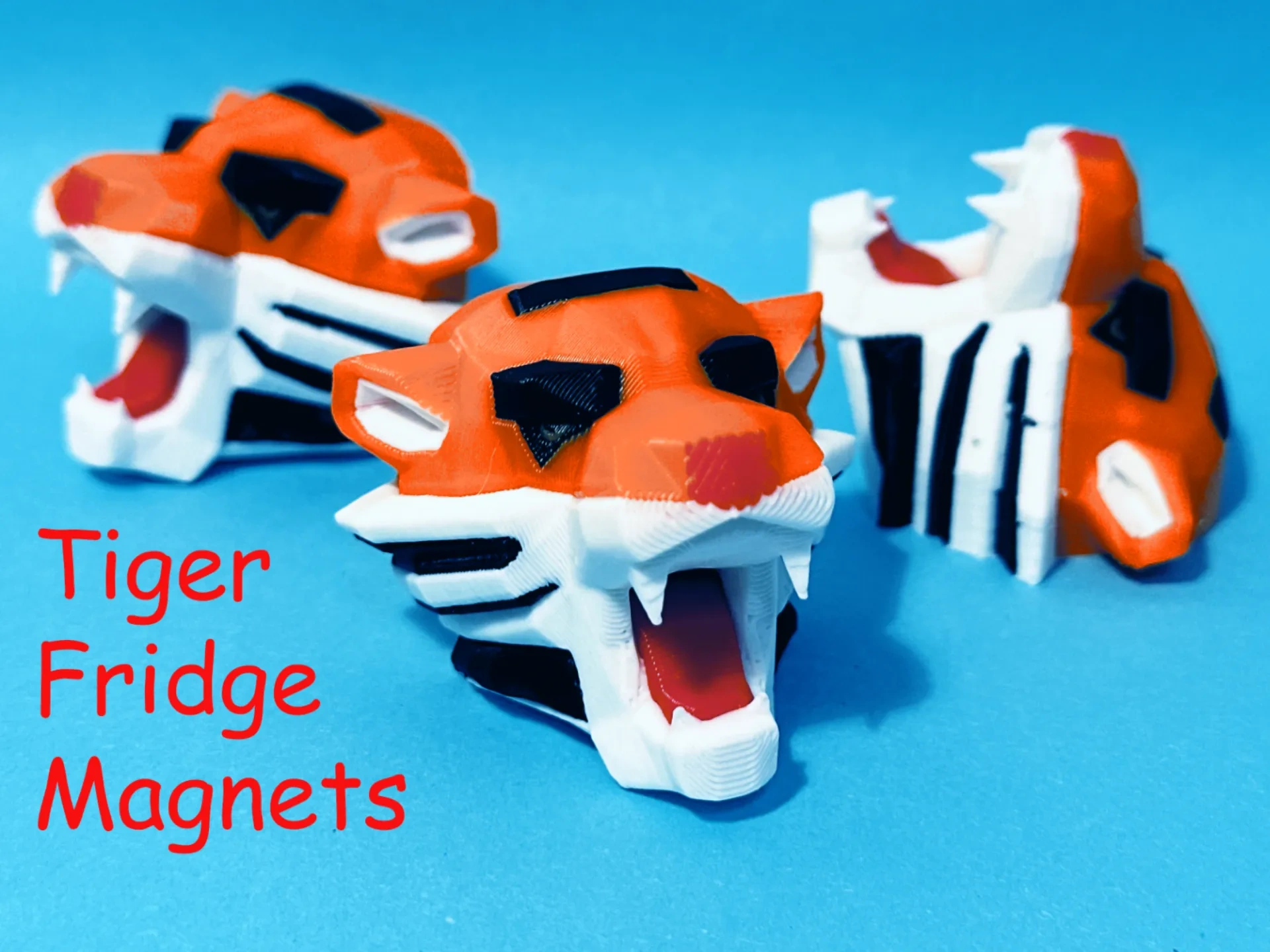 Tiger Fridge Magnets by 蟑螂恶霸3D - MakerWorld