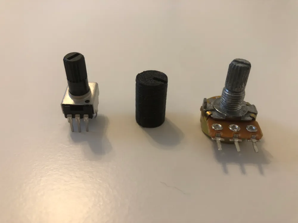 Slim 6mm Potentiometer Knob by MA Modular - MakerWorld