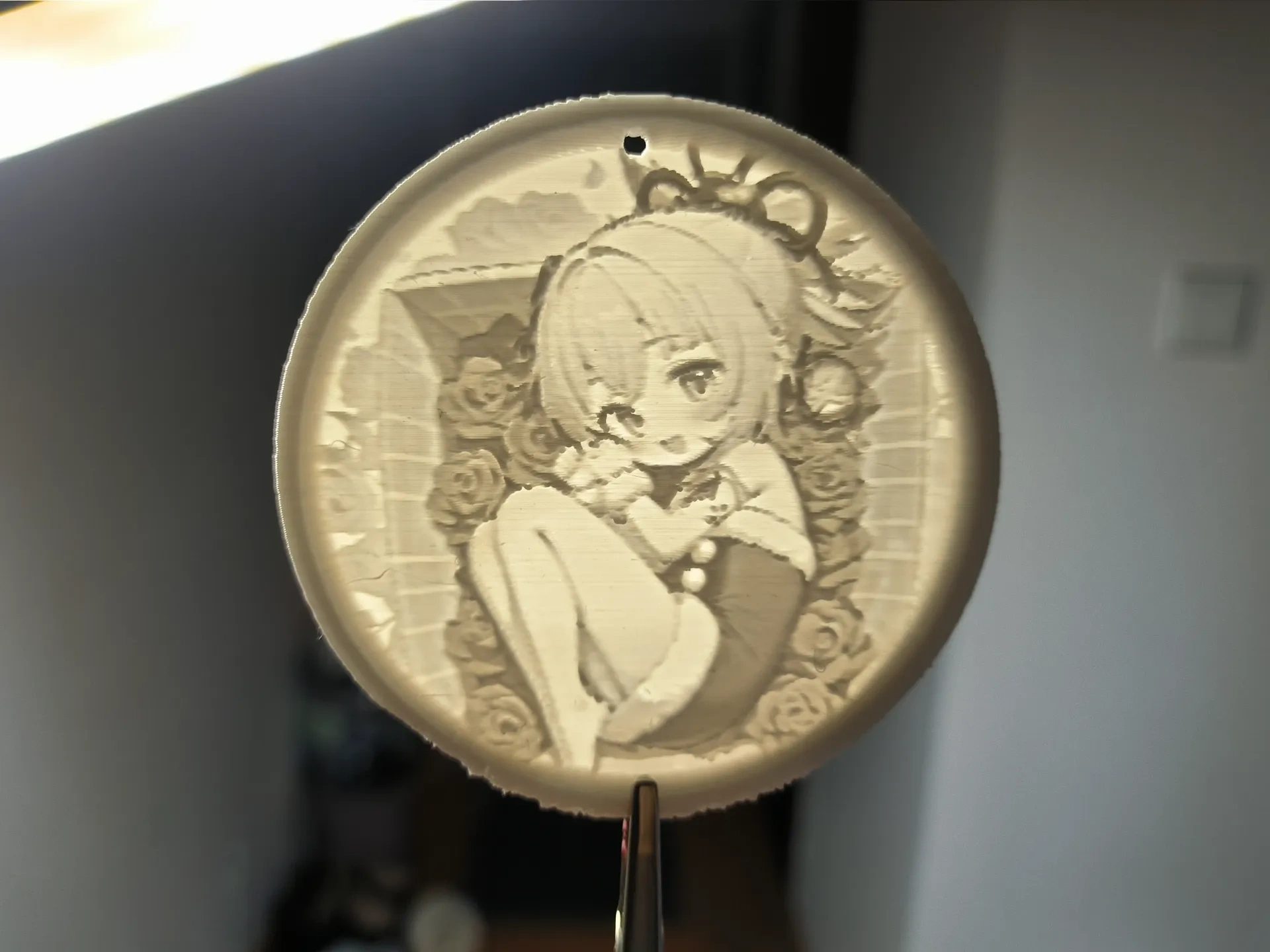 Christmas Gift - Yoimiya Lithophane Keychain by user_2191407661 ...