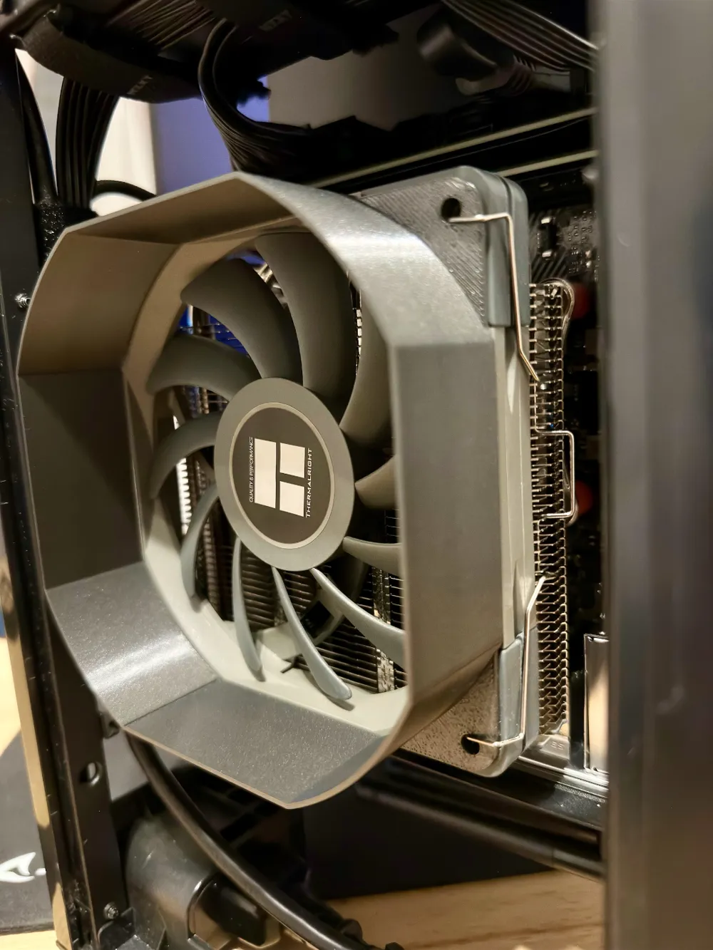 simple 120mm PC fan duct / shroud by matz3e - MakerWorld