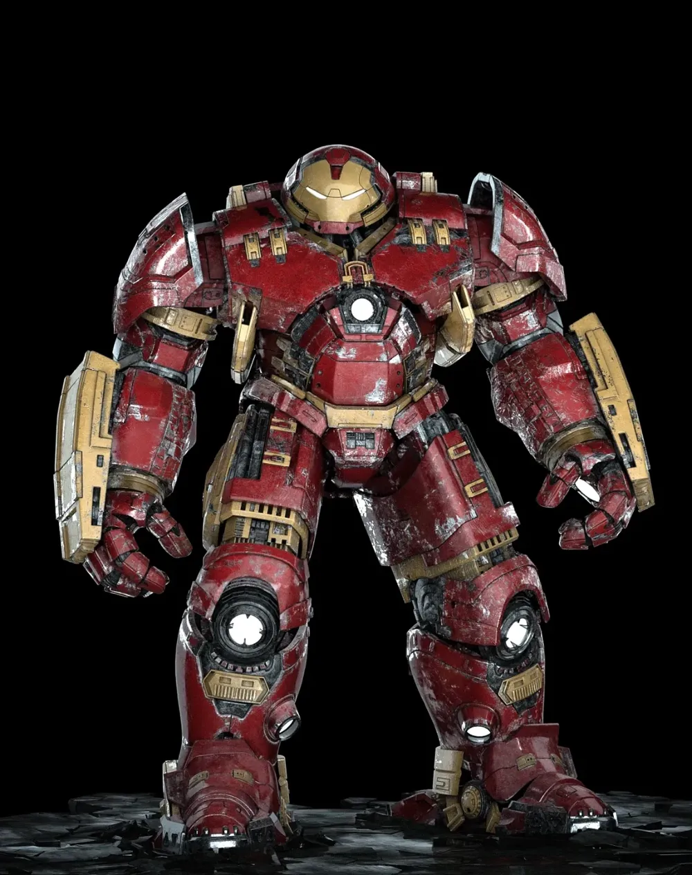 Iron Man Anti-Hulk Armor Remixed by zmsailor - MakerWorld
