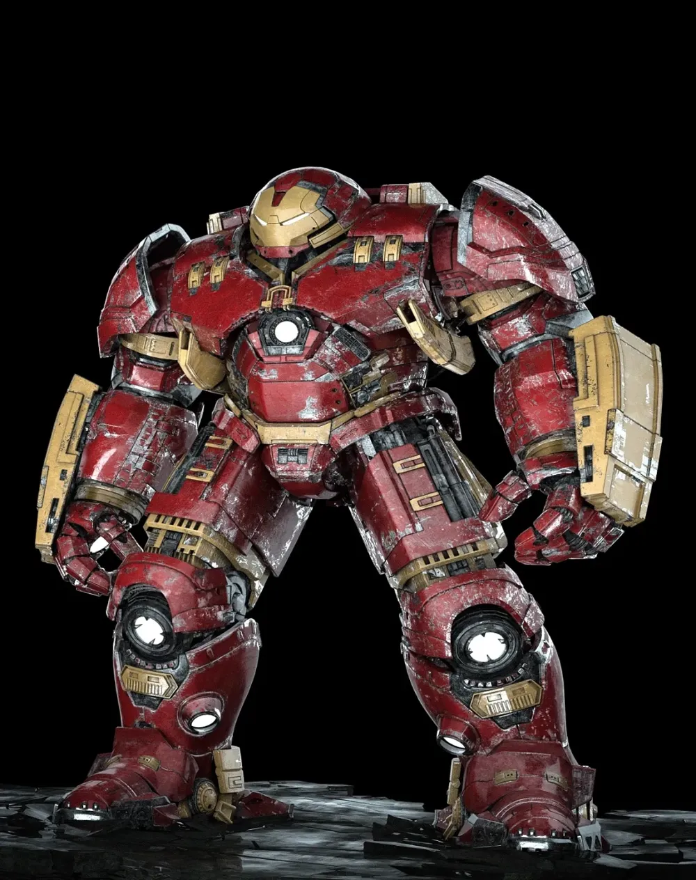 Iron Man Anti-Hulk Armor Remixed by zmsailor - MakerWorld