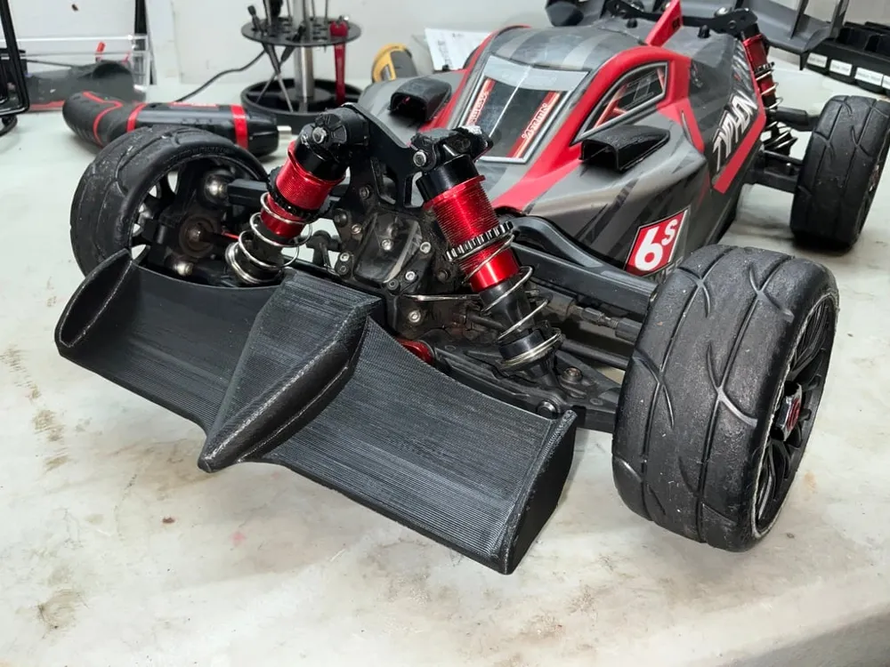 Arrma 6s (Typhon) Front Wing Mount by TechMagic3D - MakerWorld