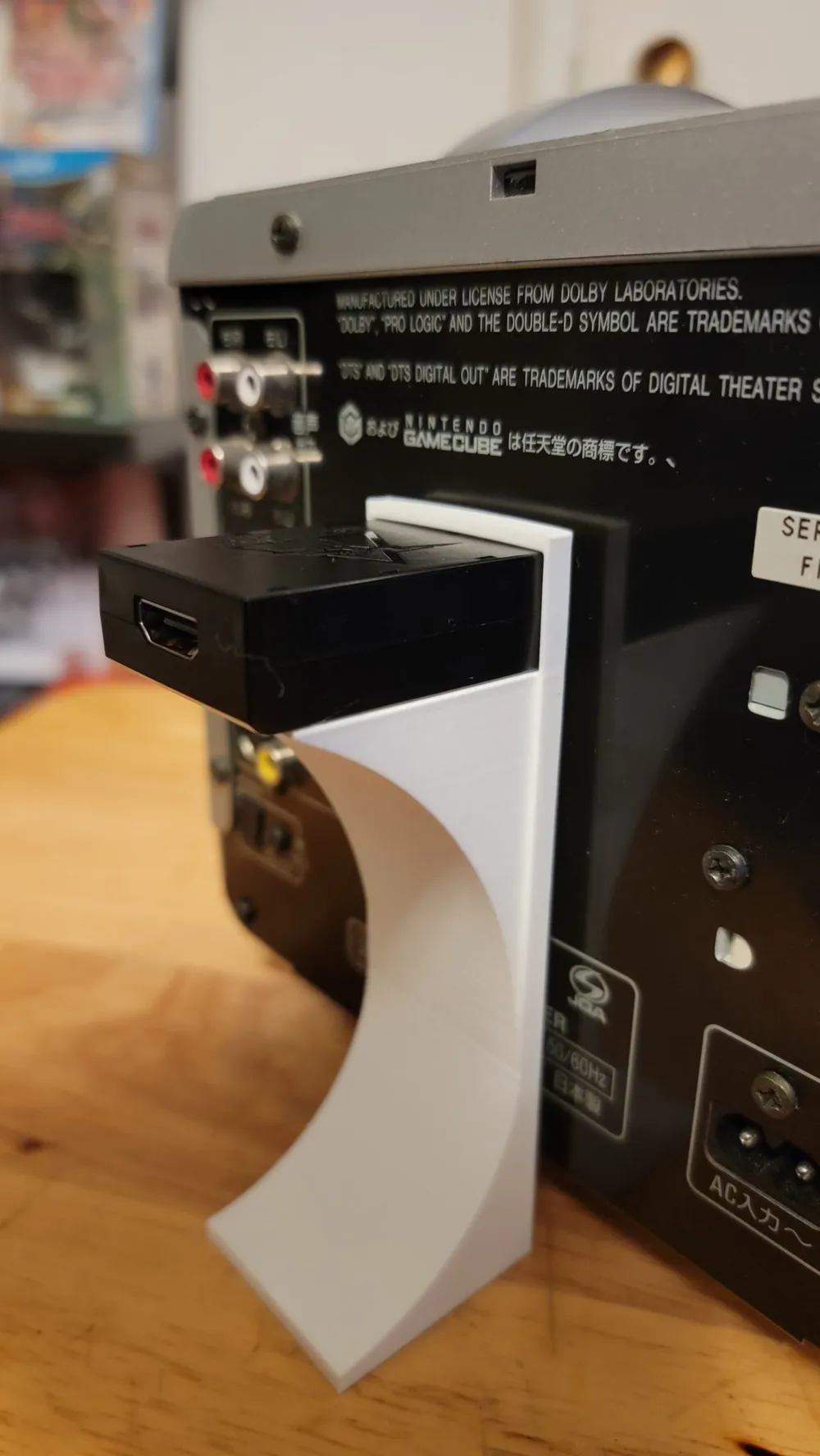 Panasonic Q Gamecube Carby support by Skald - MakerWorld