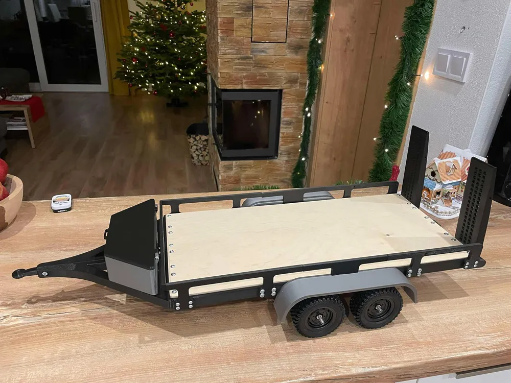 1/10 scale RC trailer, 1:10 scale RC trailer RGT Rescuer RTR by Pechi ...