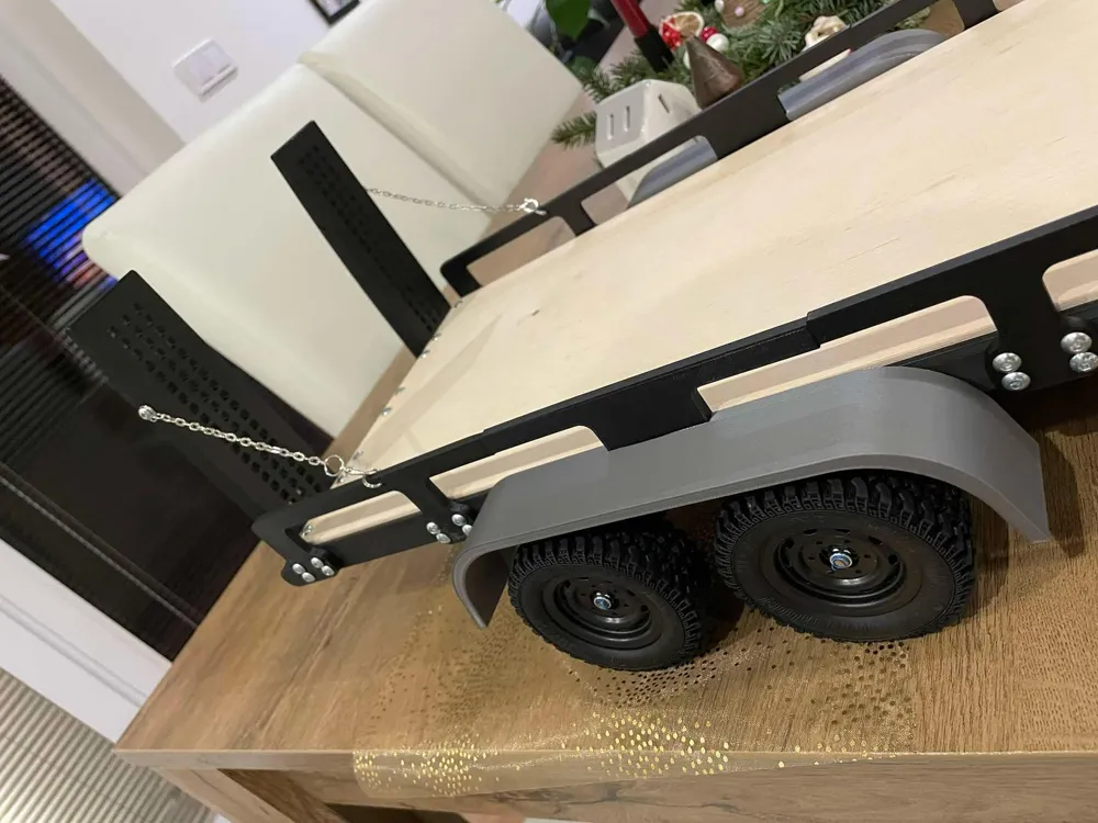 1/10 scale RC trailer, 1:10 scale RC trailer RGT Rescuer RTR by Pechi ...