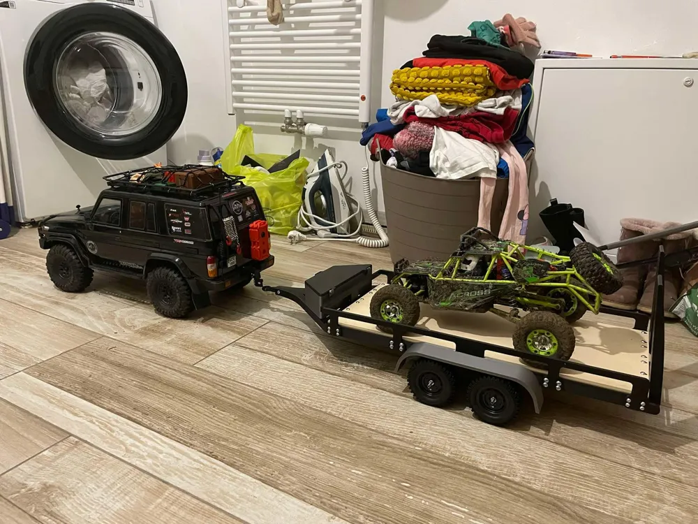 1/10 scale RC trailer, 1:10 scale RC trailer RGT Rescuer RTR - Free 3D ...