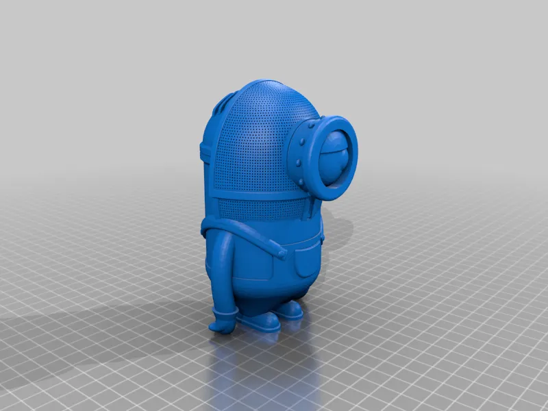 Squid Game soldier Minion Stuart Multi Material Remixed by caesar_1111 ...