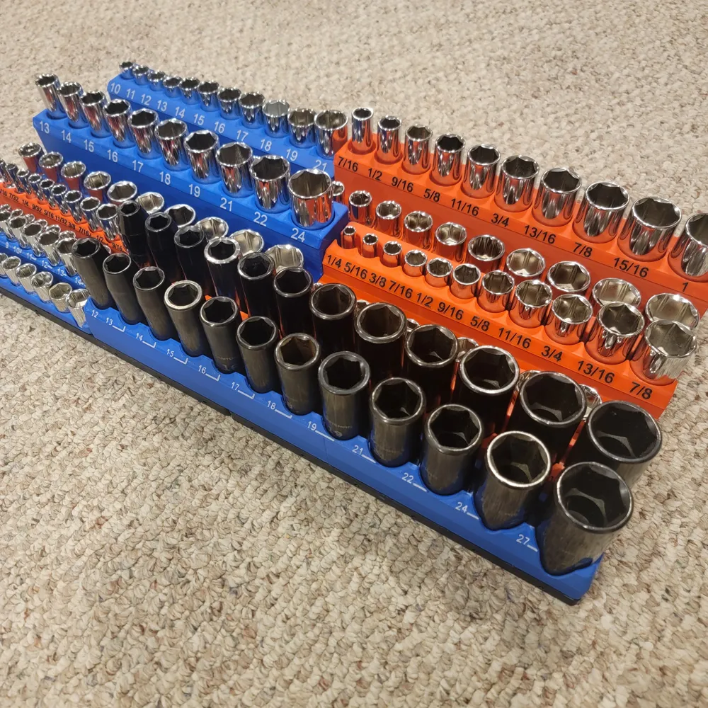 Impact Socket Holders - Gridfinity by ADHDid MakerWorld: Download Free 3D Models