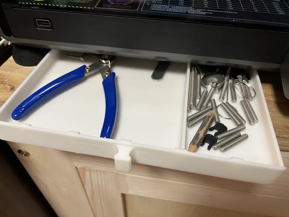 K1 Max bottom drawer by 阿笨 MakerWorld: Download Free 3D Models