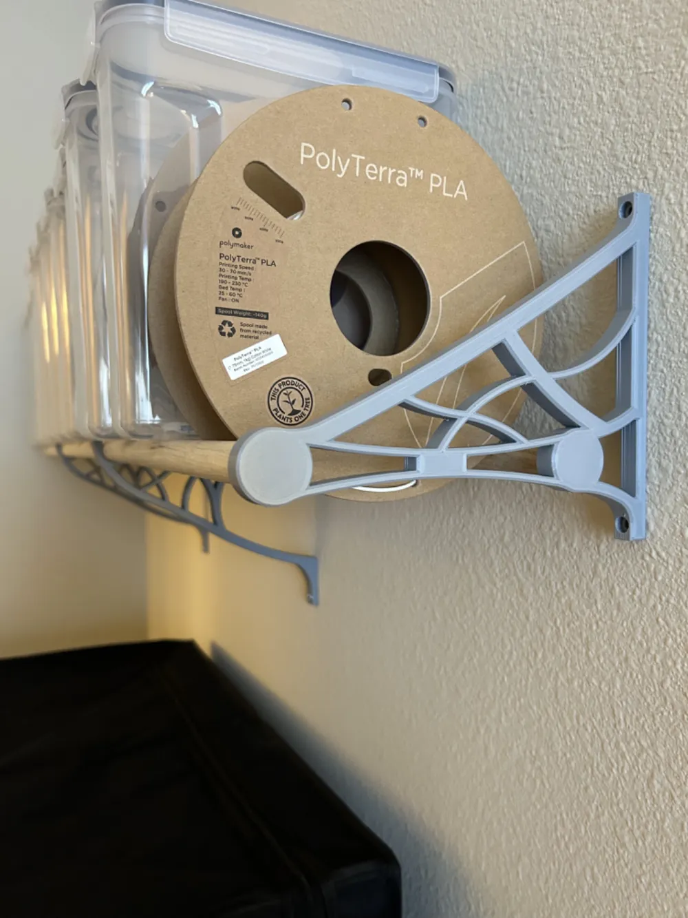 FILAMENT SHELF - DOWEL SHELF STORAGE SYSTEM by OsheaMakerWorld ...