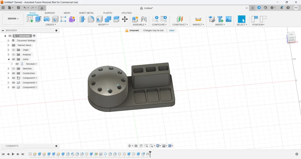 Rotating Tool Stand by mbmelectronic - MakerWorld