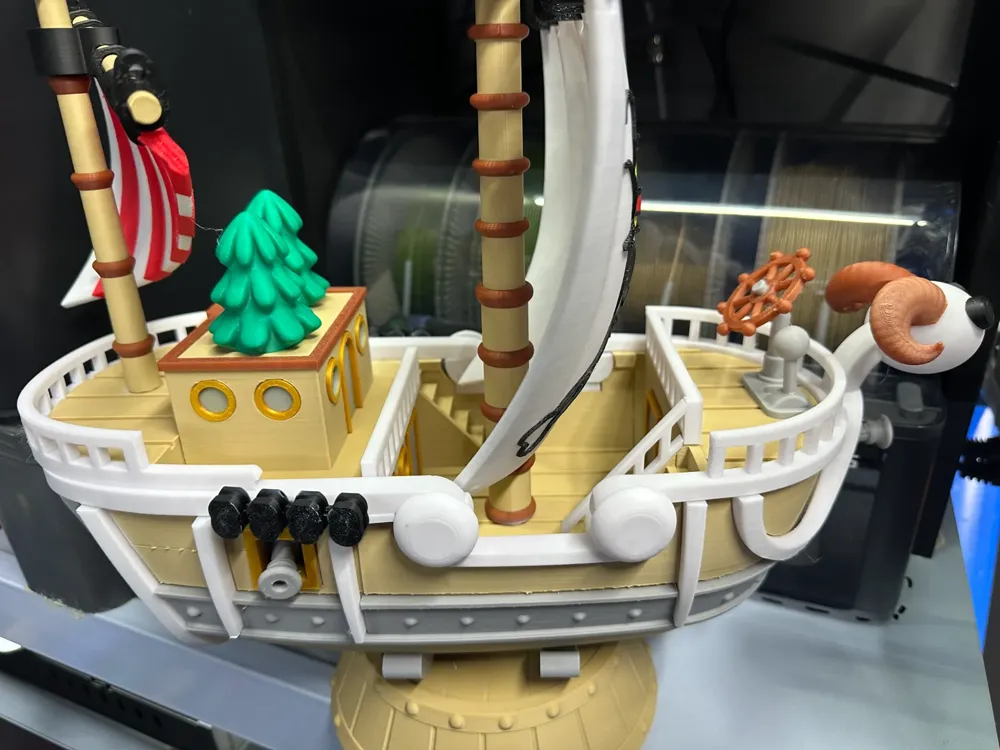 One Piece Luffy's Going Merry Remixed by Miao Jiabo - MakerWorld
