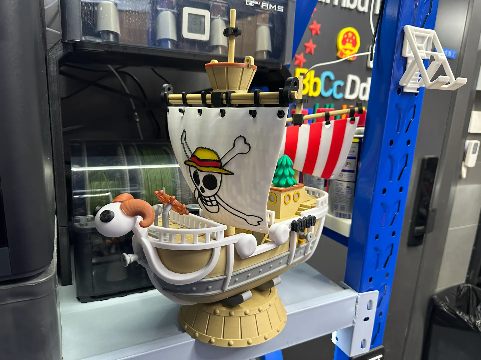 One Piece Luffy's Going Merry Remixed by Miao Jiabo MakerWorld ...