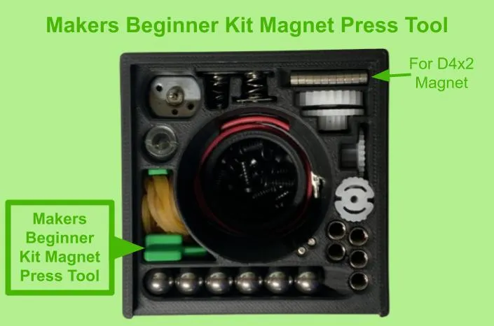 Maker's Beginner Kit Parts Organiser - Free 3D Print Model - MakerWorld