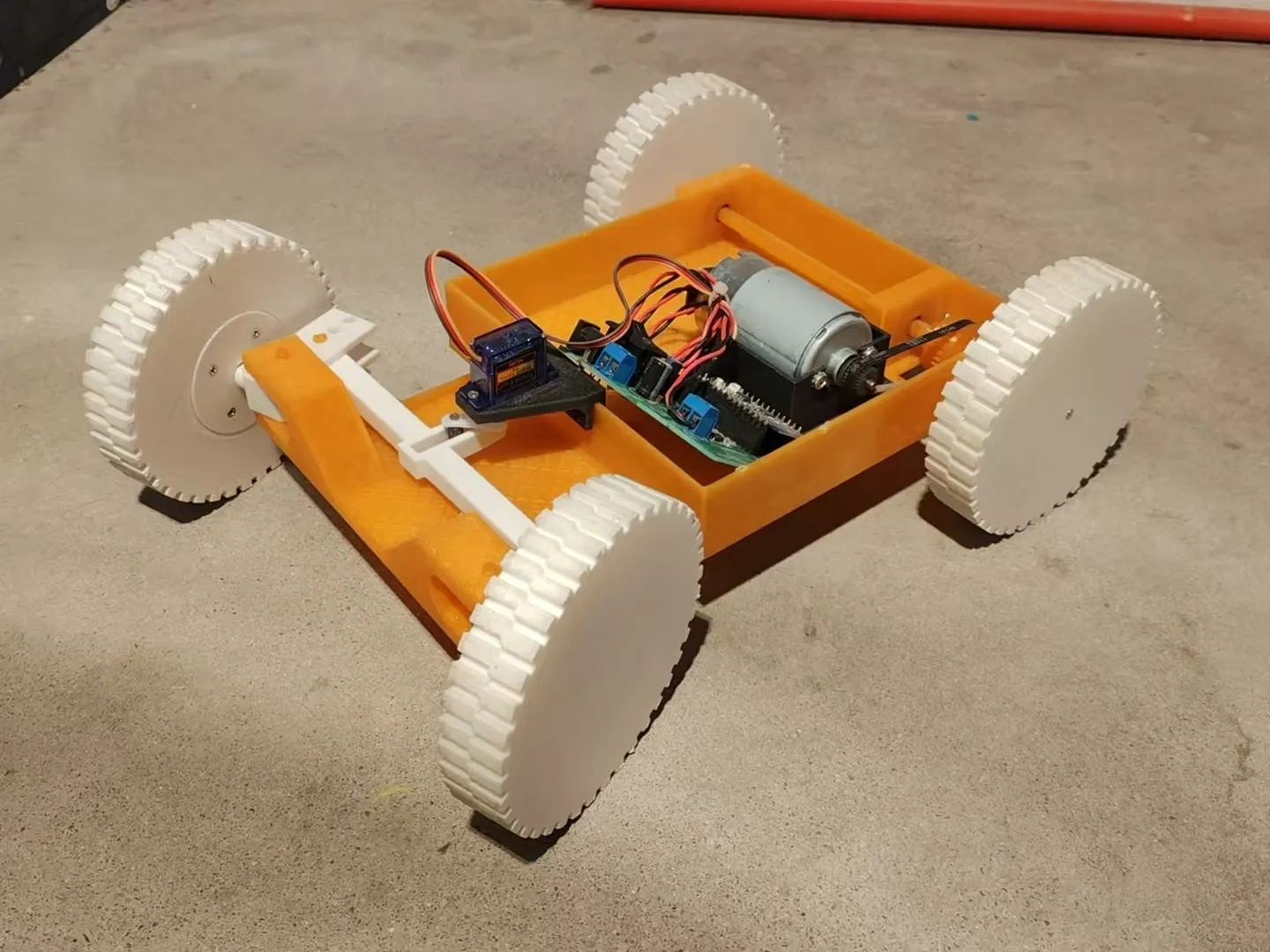 Remote control car servo steering by 喵星任 - MakerWorld