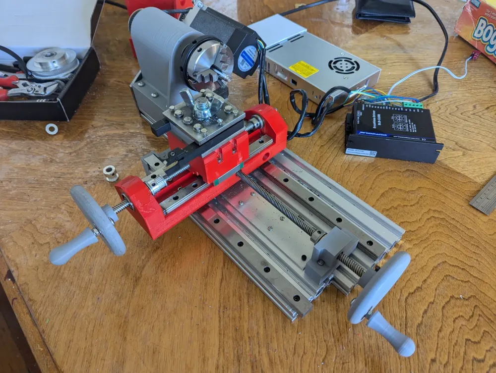Miniature Lathe by user_3477397279 MakerWorld: Download Free 3D Models